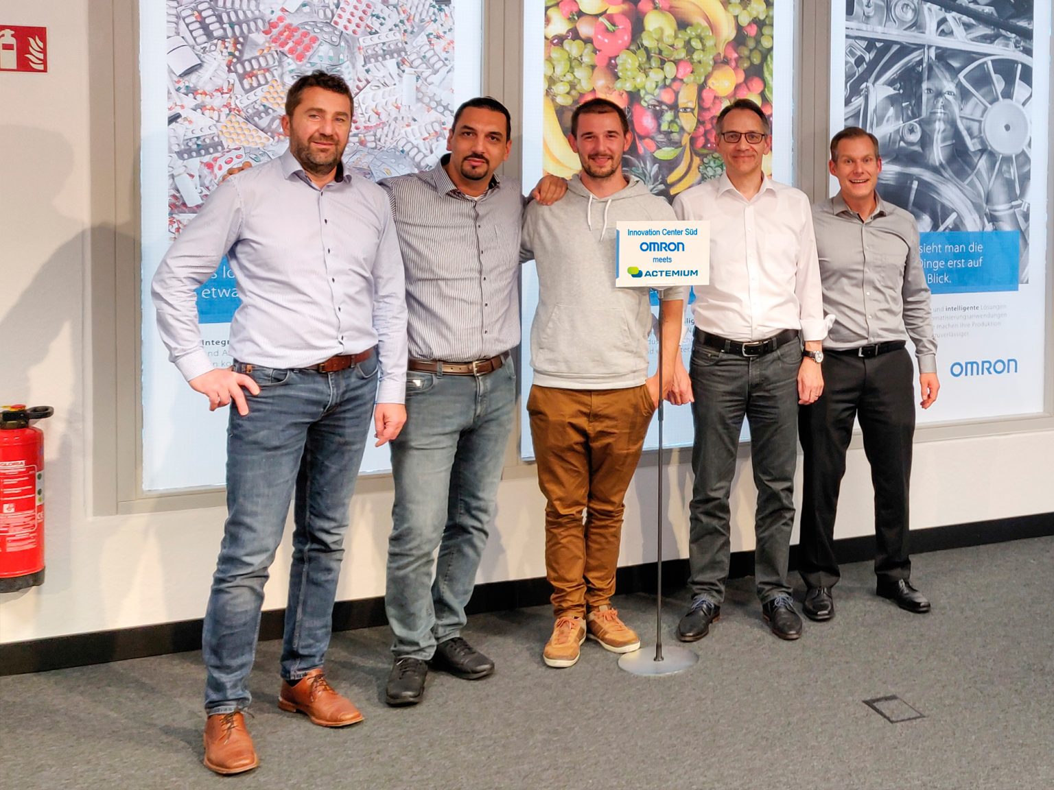 Actemium Schweiz zu Besuch im OMRON Innovation Center - Actemium CH